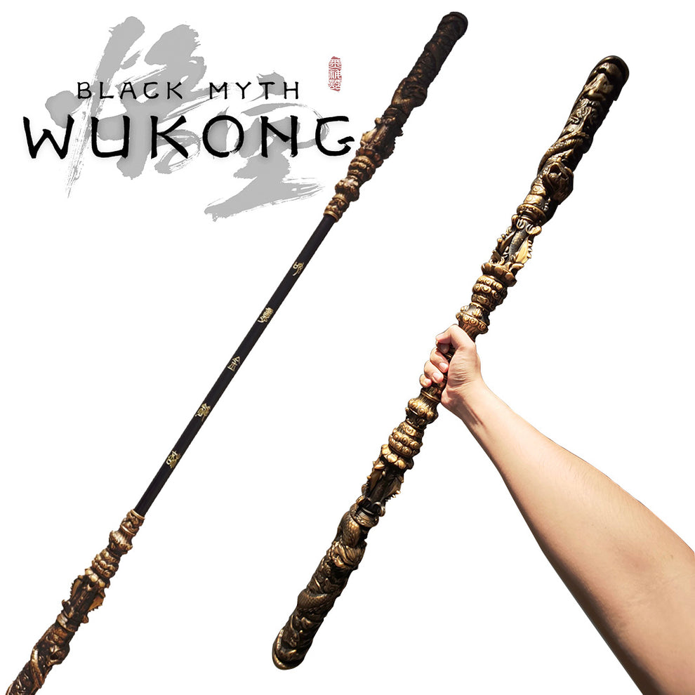 Blackmyth Wukong Ruyi Jingu Bang Replica Aluminum Retractable Prop ...