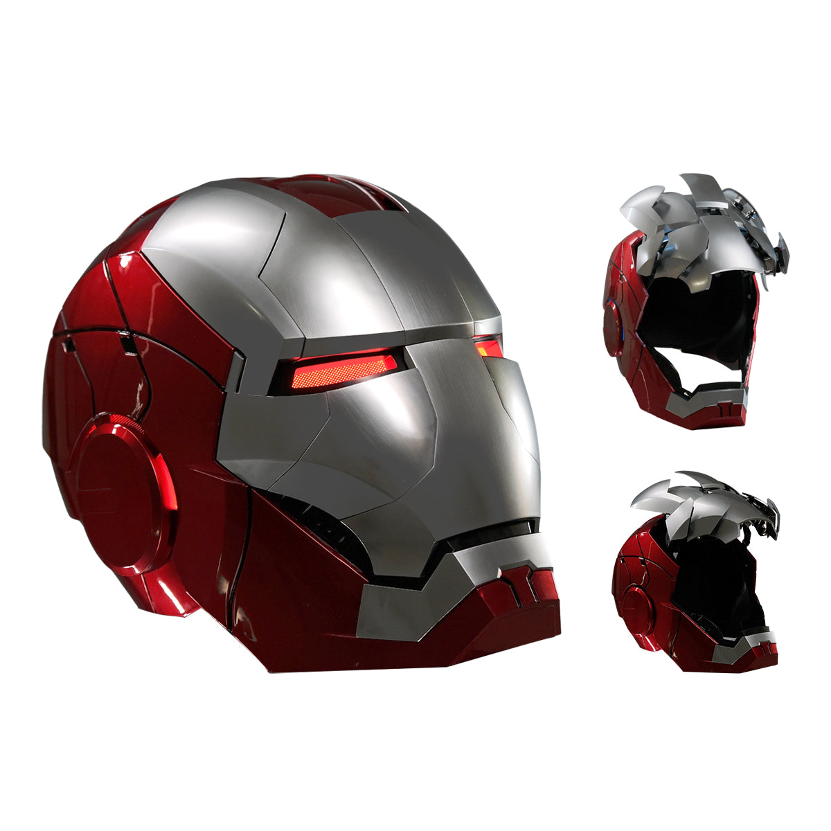 Iron Man MK5 Helmet 8 Multi-piece Opening – GeekReplicas