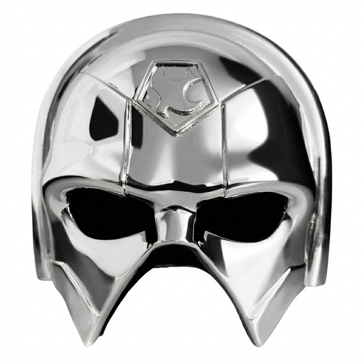 Peacemaker Resin Helmet - 1:1 Scale Wearable Chrome Cosplay Prop ...