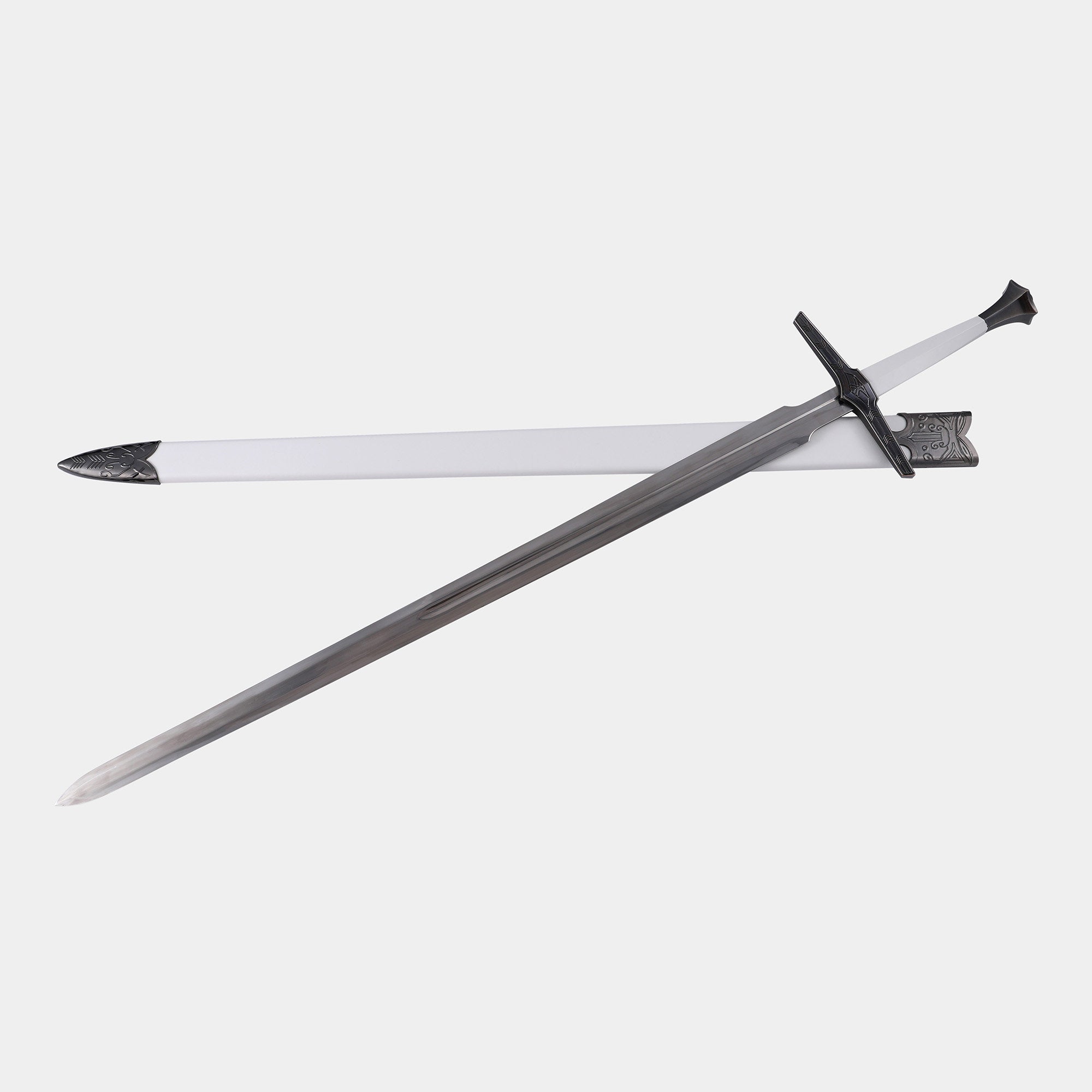 The Witcher White Wolf Sword Metal – GeekReplicas