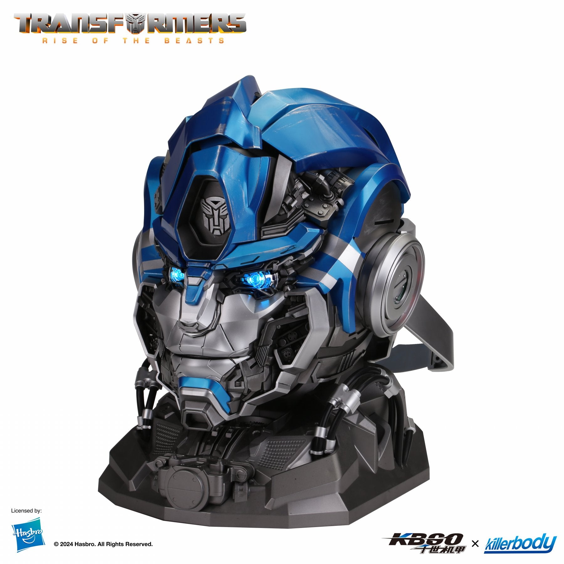 TRANSFORMERS Mirage Wearable Helmet Voice Changer – GeekReplicas
